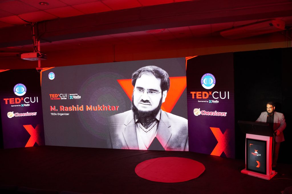 TEDxCUI 2024 – Muhammad Rashid Mukhtar